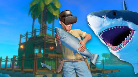 Oceanic survival game Raft now has an epic VR mod that will certainly ...